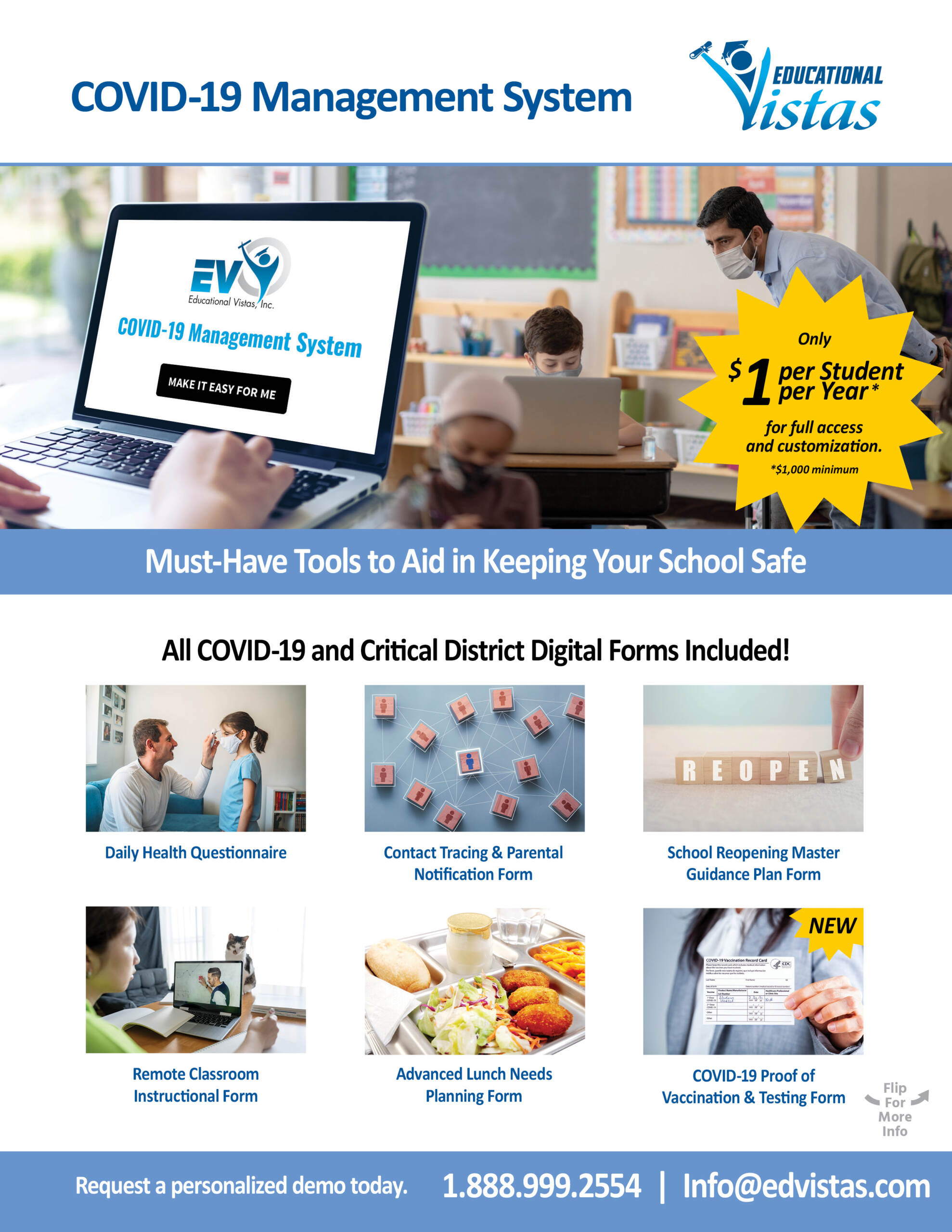 Remote Classroom Instructional Form | Educational Vistas Inc